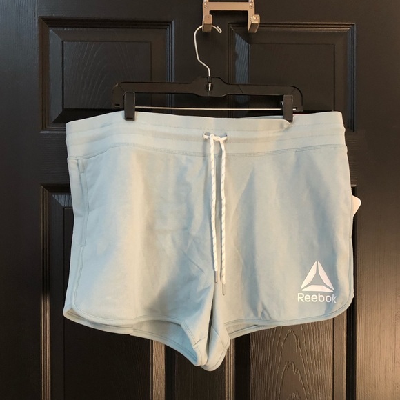 Reebok | Shorts | Nwt Reebok Baby Blue Shorts | Poshmark